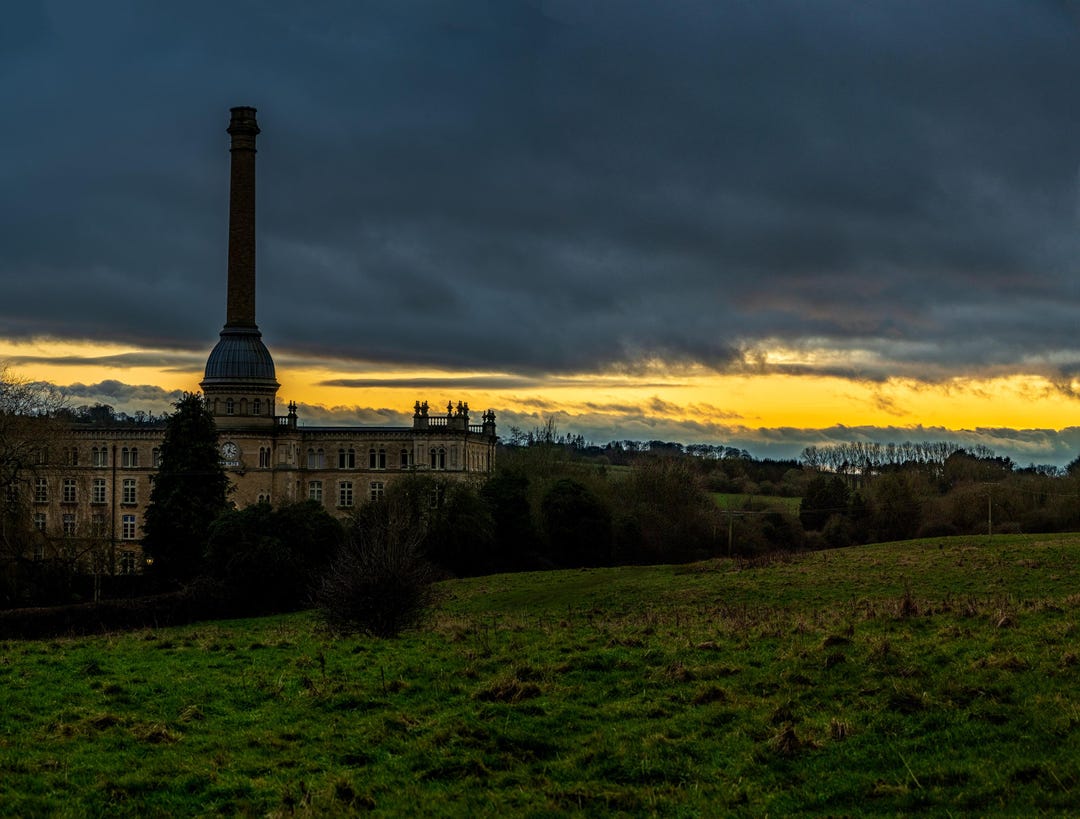 Bliss Mill Sunset Cotswolds, Art Print, Gift, Wall Art - Etsy