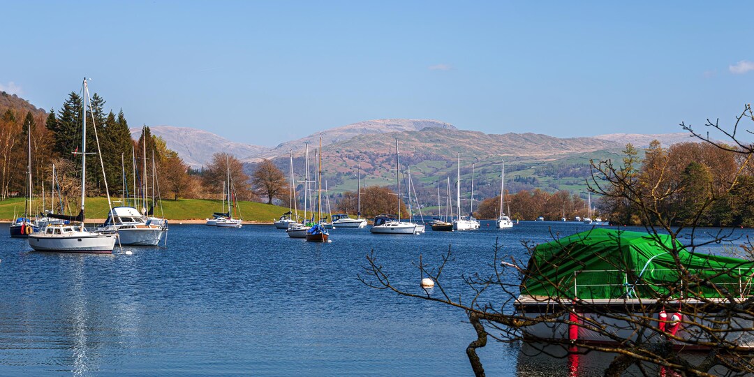 Lake Windermere Panorama Art Print Gift - Etsy