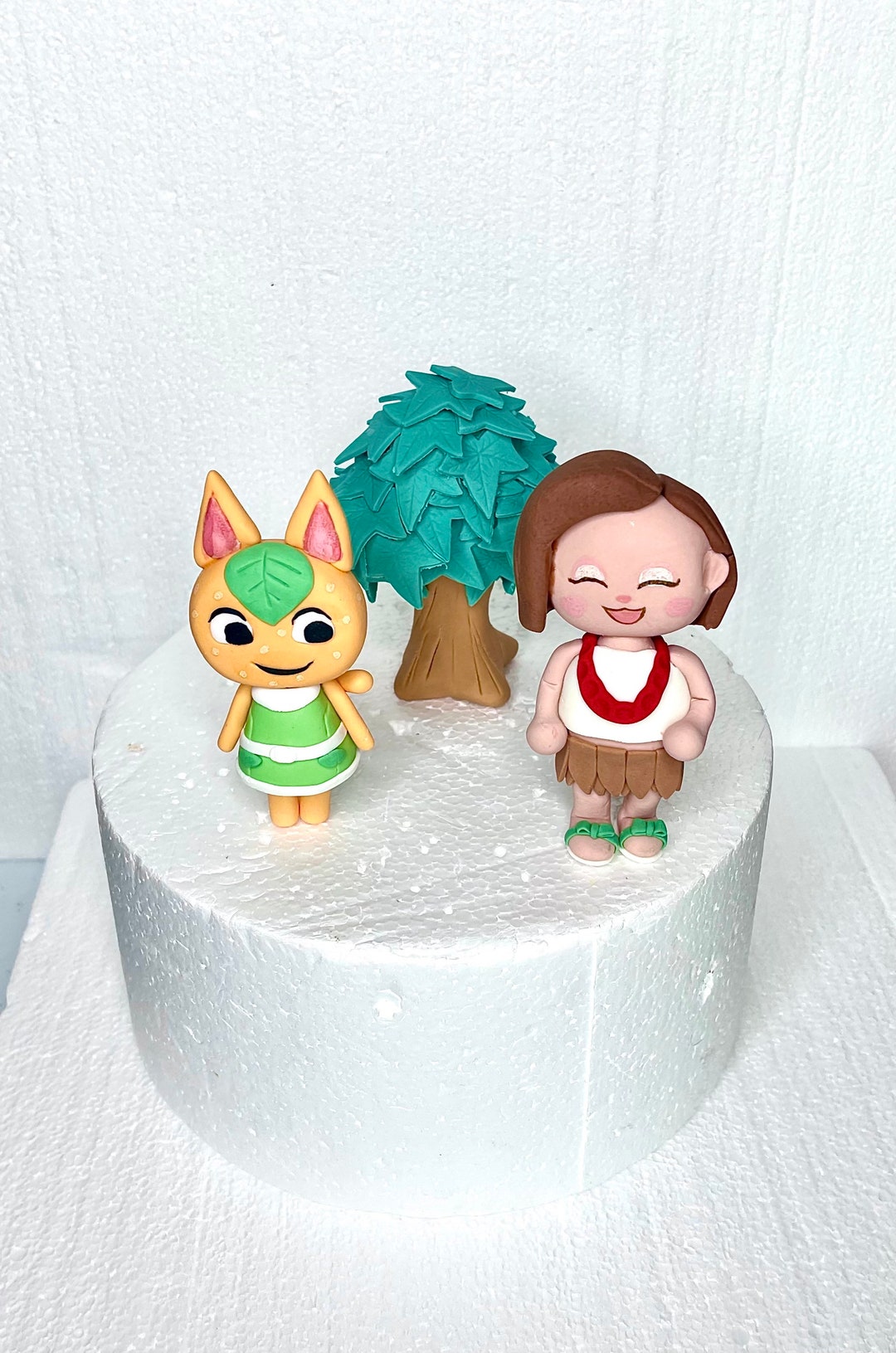Animal Crossing Cake Topper Fondant Birthday Party Game Series Custom ...