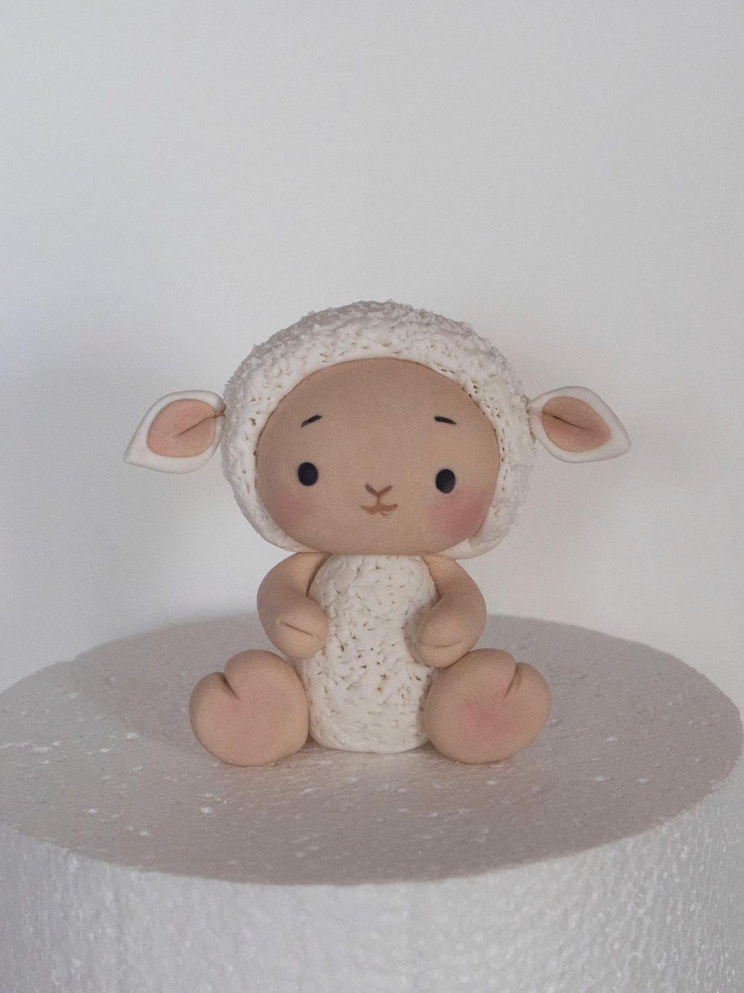 Sheep Farm Topper Cake/baby Shower Topper Cake/ Farm Fondant/farm ...