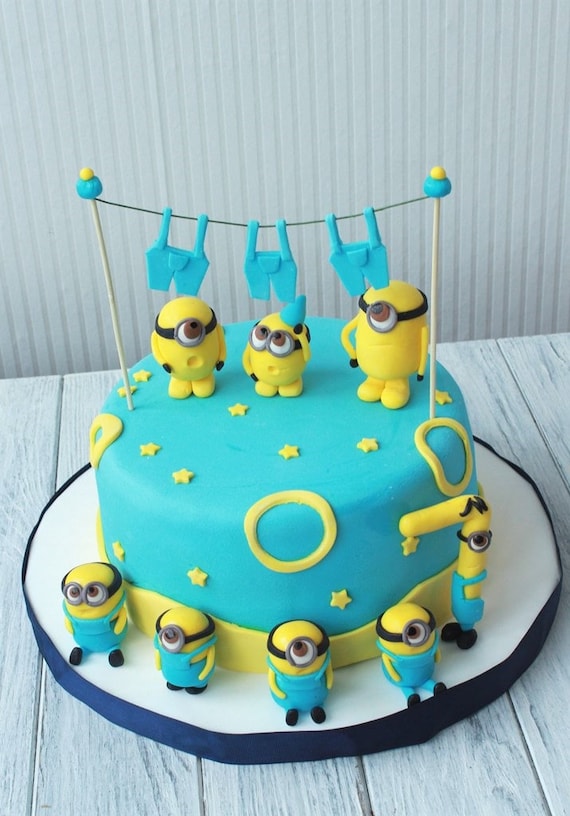 Baby Minion Despicable Me Cake