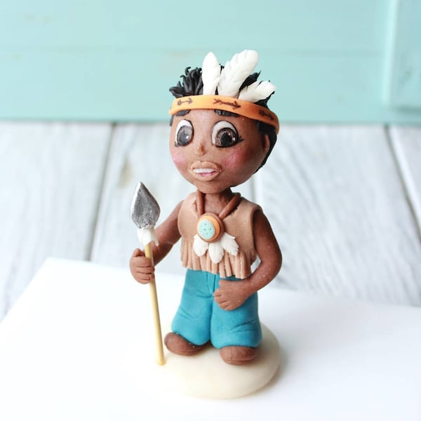 Native American Cake Topper - Etsy