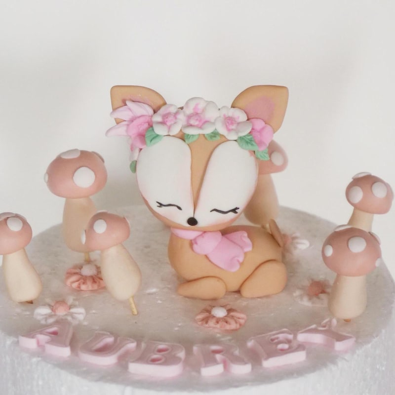 Deer Cake Topper - Etsy