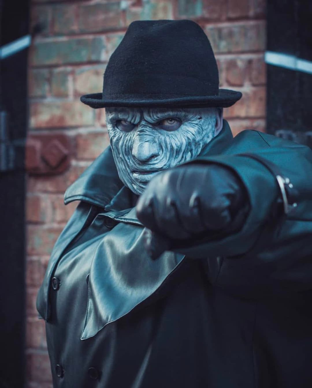 Latex Mask «mr. X» for Cosplay, Halloween, Theater, Larp Games - Etsy