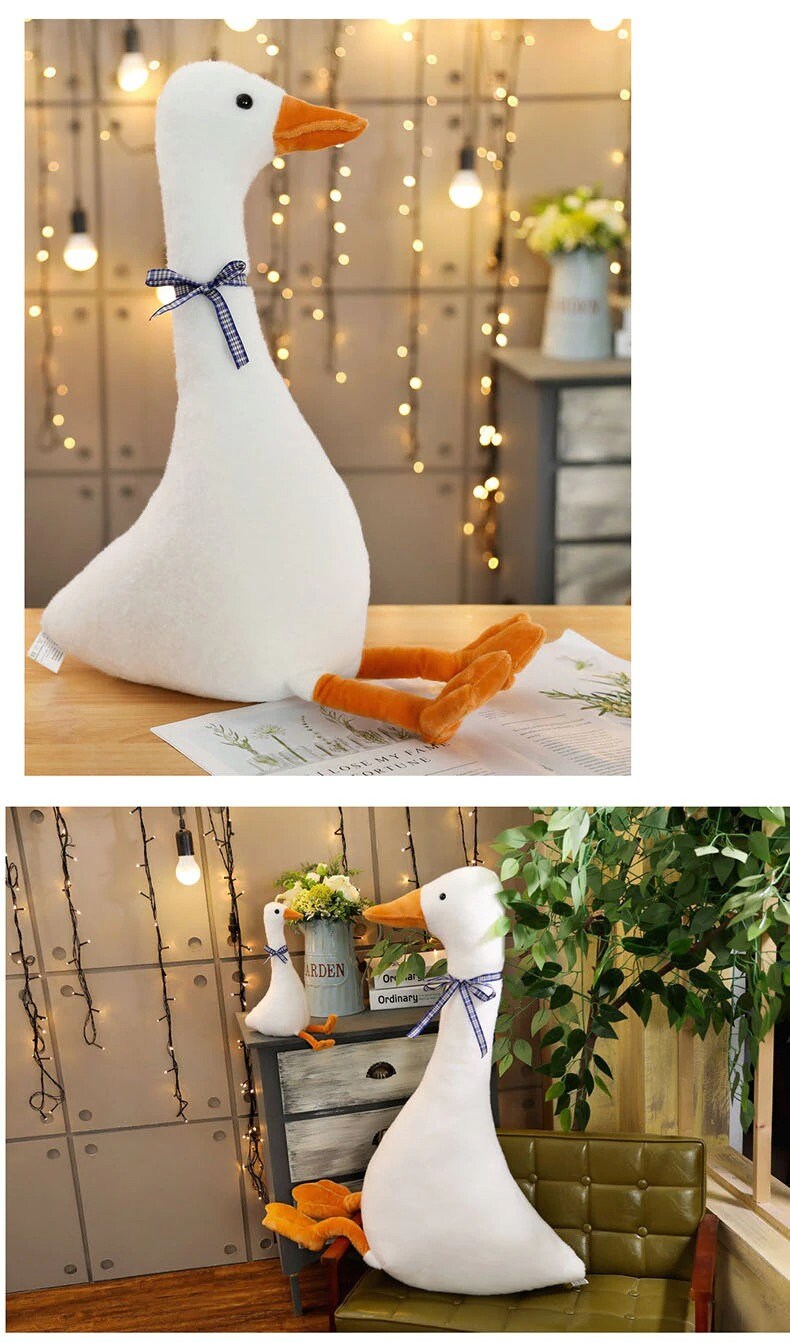 Goose Plush Goose Plushie Goose Baby Bird Plush Bird Toy | Etsy