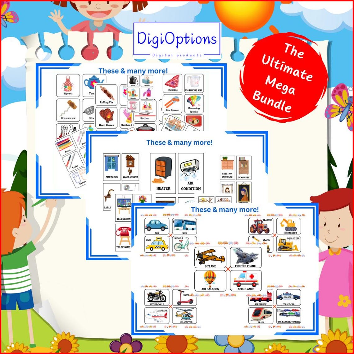 The Ultimate Mega Bundle, Digital, Educational, Toddlers, Children ...