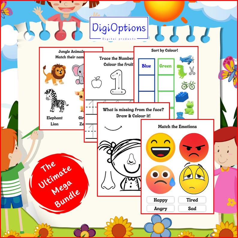 The Ultimate Mega Bundle, Digital, Educational, Toddlers, Children ...