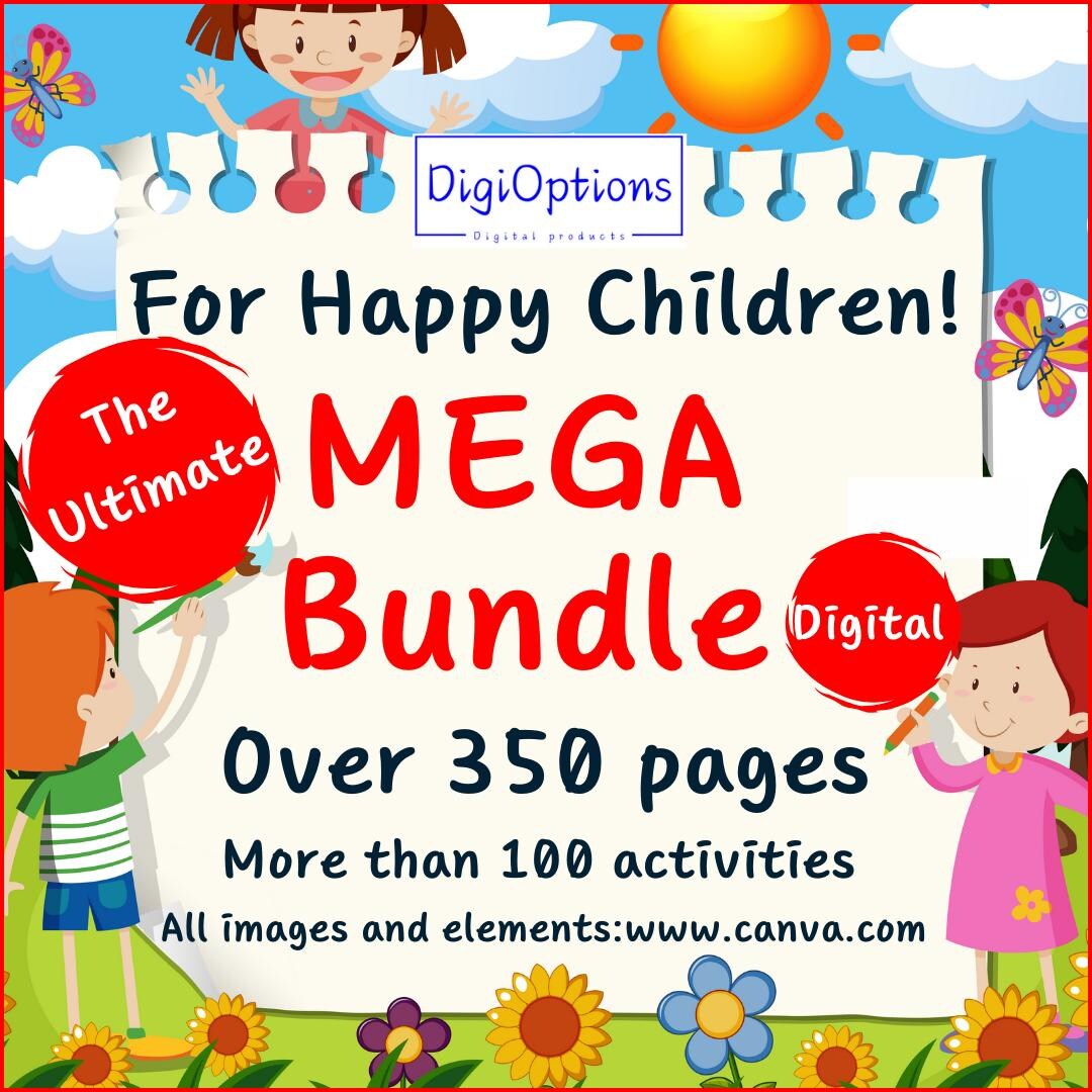 The Ultimate Mega Bundle, Digital, Educational, Toddlers, Children ...