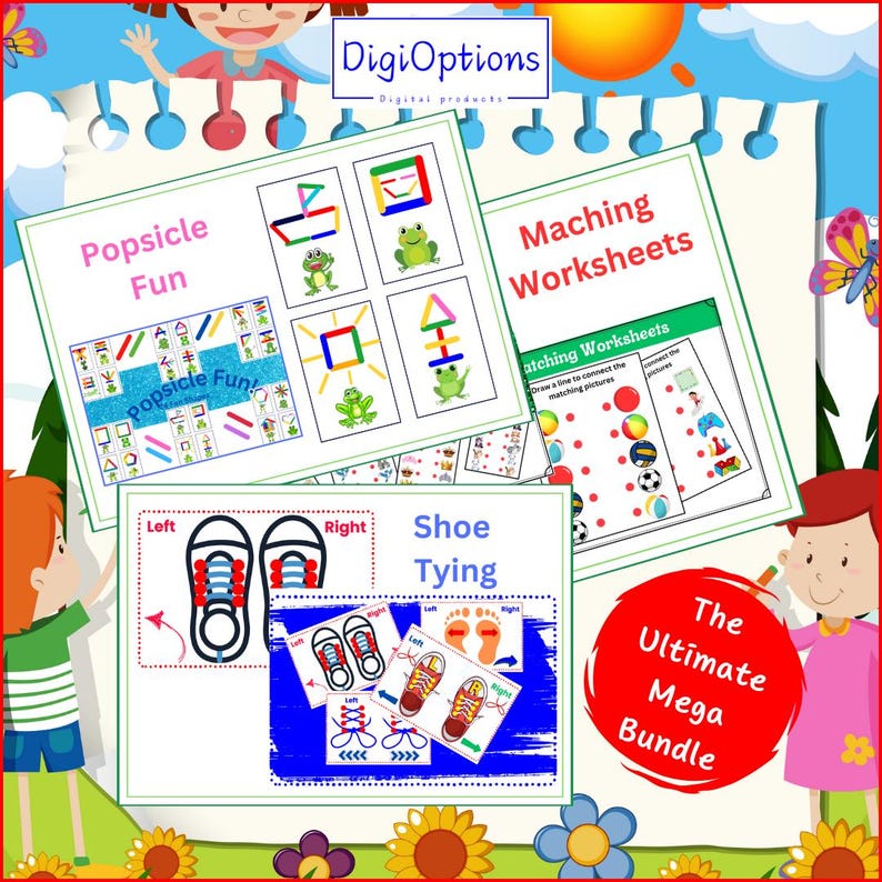 The Ultimate Mega Bundle, Digital, Educational, Toddlers, Children ...