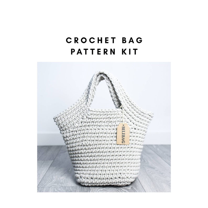 Crochet Bag Pattern Kit Pyramid Bag Bilibag Pattern DIY Bag - Etsy