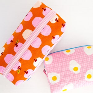 Ultimate Boxy Pouch - PDF Sewing Pattern for a Fully Lined Boxy Zipper ...