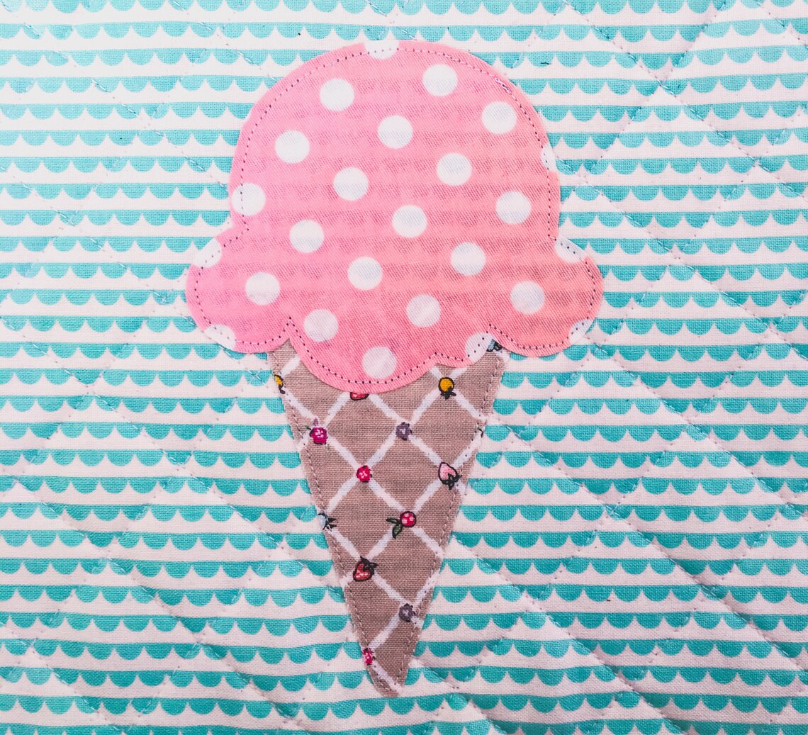 Summer Vibes Appliqué Pattern Set Four Piece PDF Sewing - Etsy