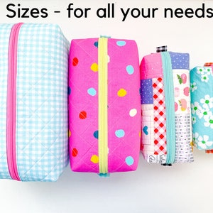 Basic Boxy Pouch - PDF Sewing Pattern for a Boxy Zipper Pouch That is ...