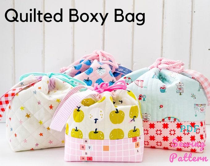Wee Braw Bag - Digital Sewing Pattern (PDF), Two Sizes, Instant ...