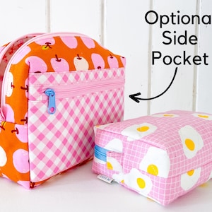 Ultimate Boxy Pouch - PDF Sewing Pattern for a Fully Lined Boxy Zipper ...