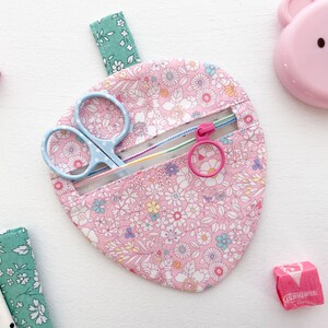 Strawberry Coin Purse- Zipper Pouch PDF Sewing Pattern - Etsy