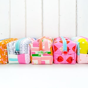 Basic Boxy Pouch - PDF Sewing Pattern for a Boxy Zipper Pouch That is ...