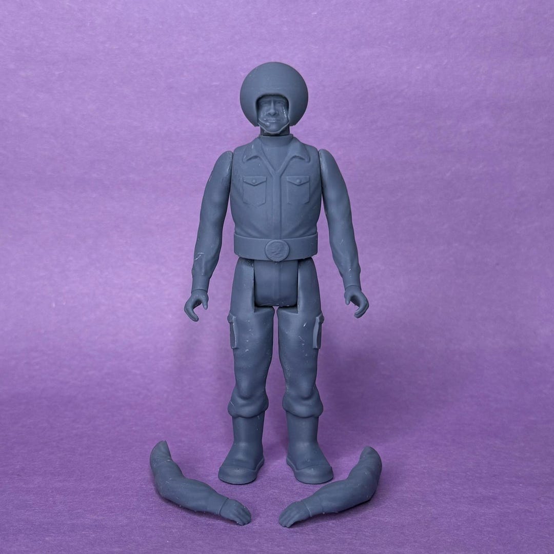Spaceballs "a**hole" Custom 5-POA 3.75" Figure - Unpainted Kit - Etsy