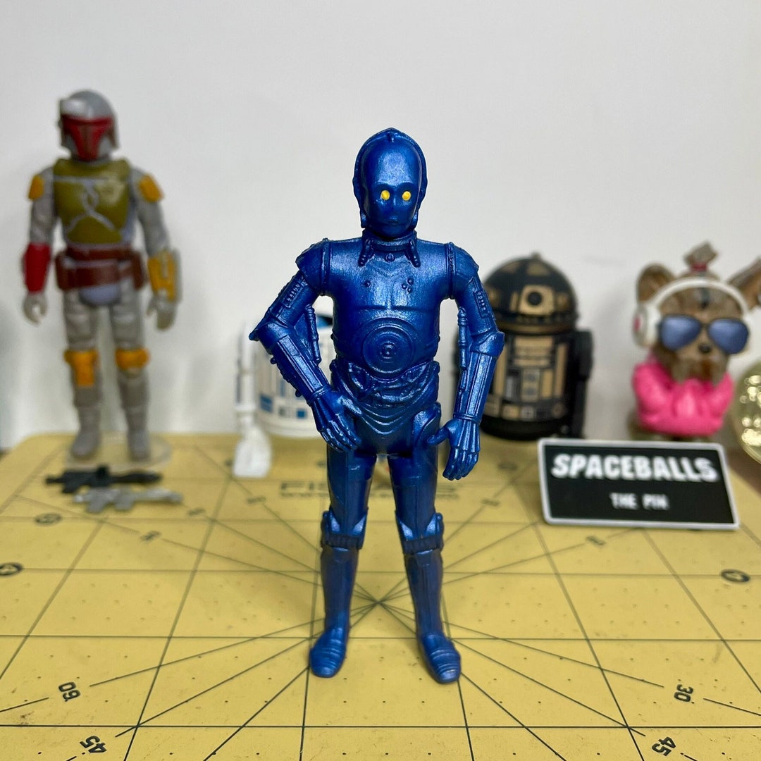 Modern Protocol Droid Repaint Metallic Blue Protocol Droid - Etsy