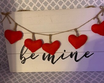 Printable Be Mine Sign-8x10-instant Download - Etsy
