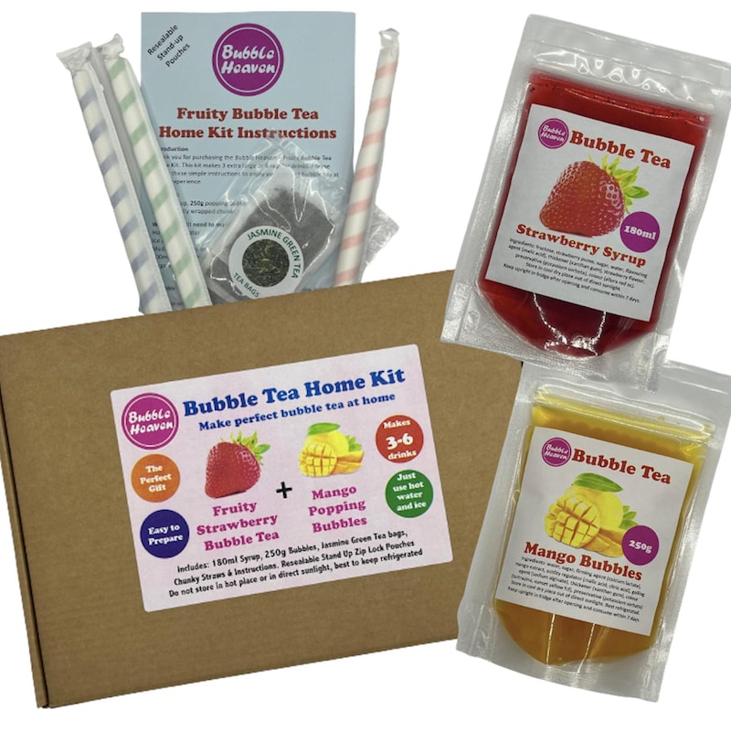 Boba Tea Making Kit Kids - Etsy UK