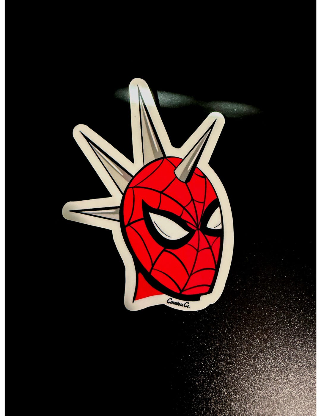 Spider-punk Sticker - Etsy