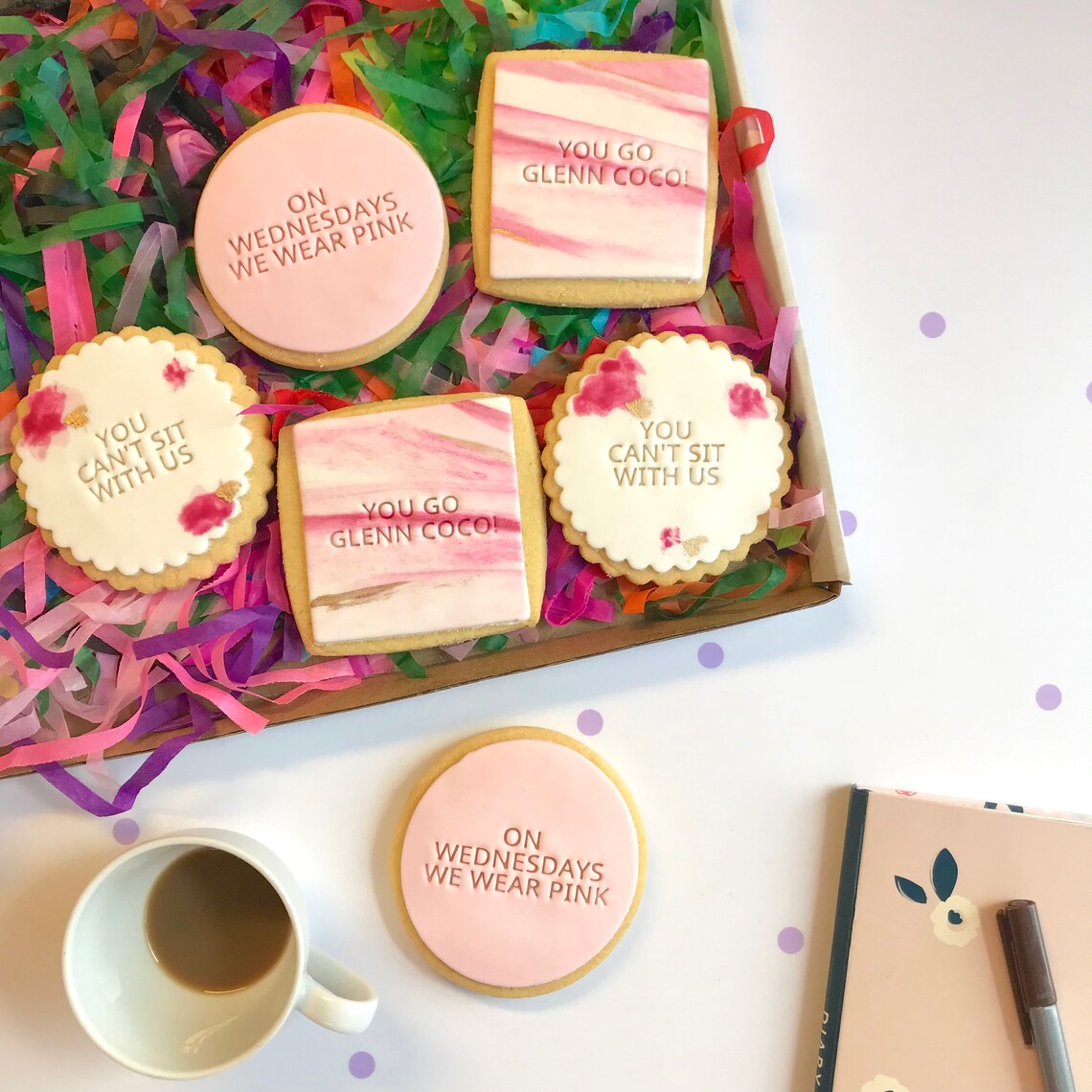 Mean Girls Biscuit Gift Box Selection Box Shortbread | Etsy