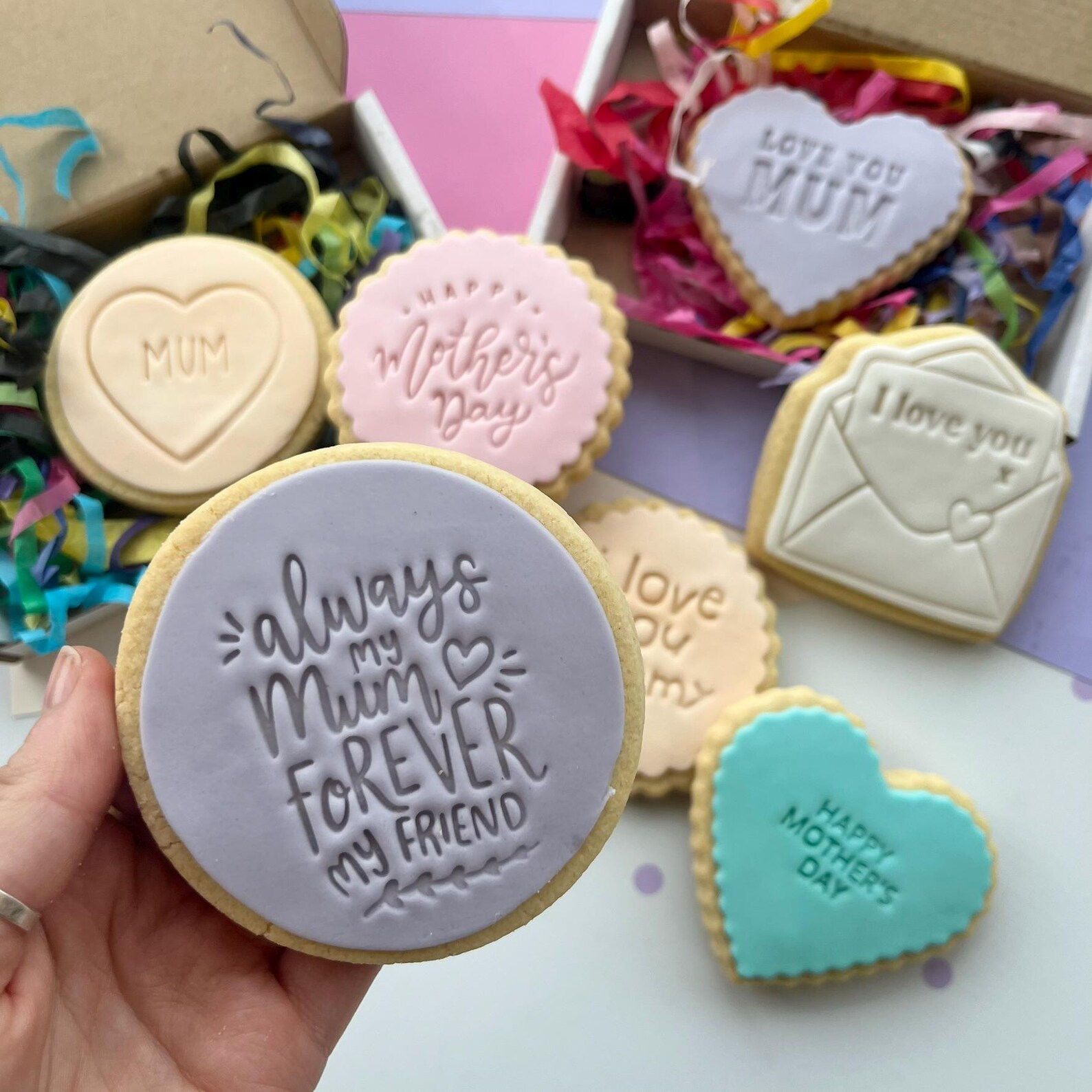 Mother's Day Biscuit Gift | Mum Letterbox Gift | Iced Shortbread ...