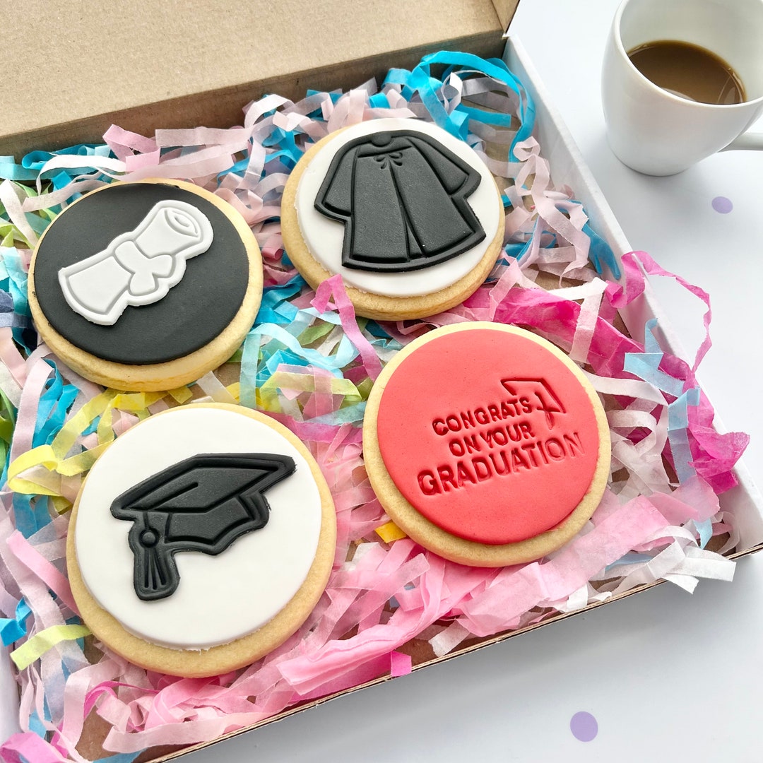 Graduation Gift Biscuit Box | Graduate Gift Idea | Shortbread Cookies ...