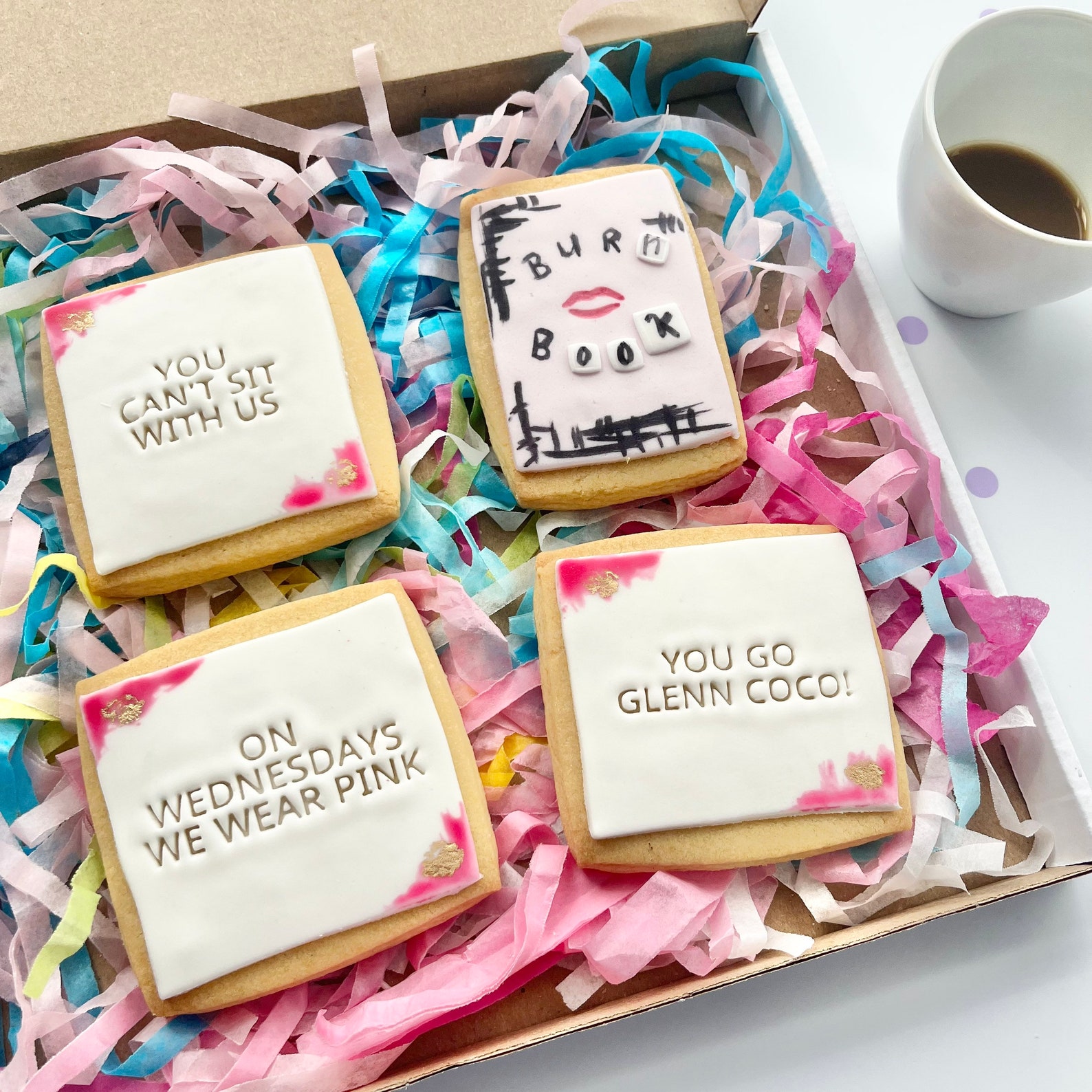 Mean Girls Biscuit Gift Box Selection Box Shortbread - Etsy