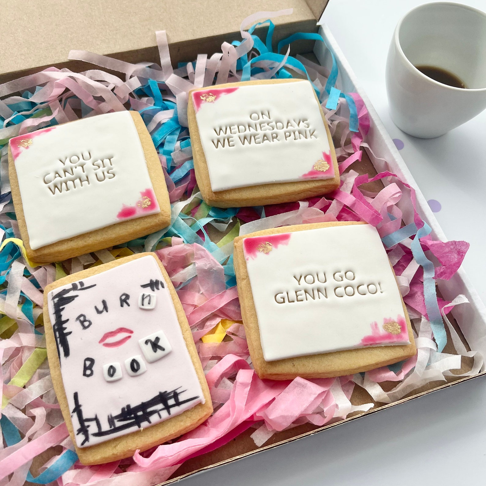 Mean Girls Biscuit Gift Box Selection Box Shortbread - Etsy
