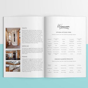 RV Rental Welcome Book Template Rv Manual Template RV | Etsy