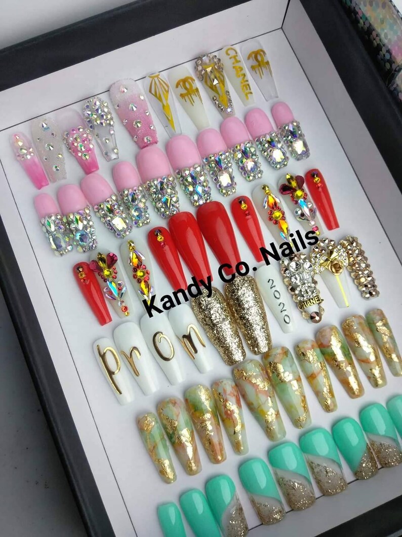 Wholesale Press On Nails Press On Nail Vendor False Nails Etsy