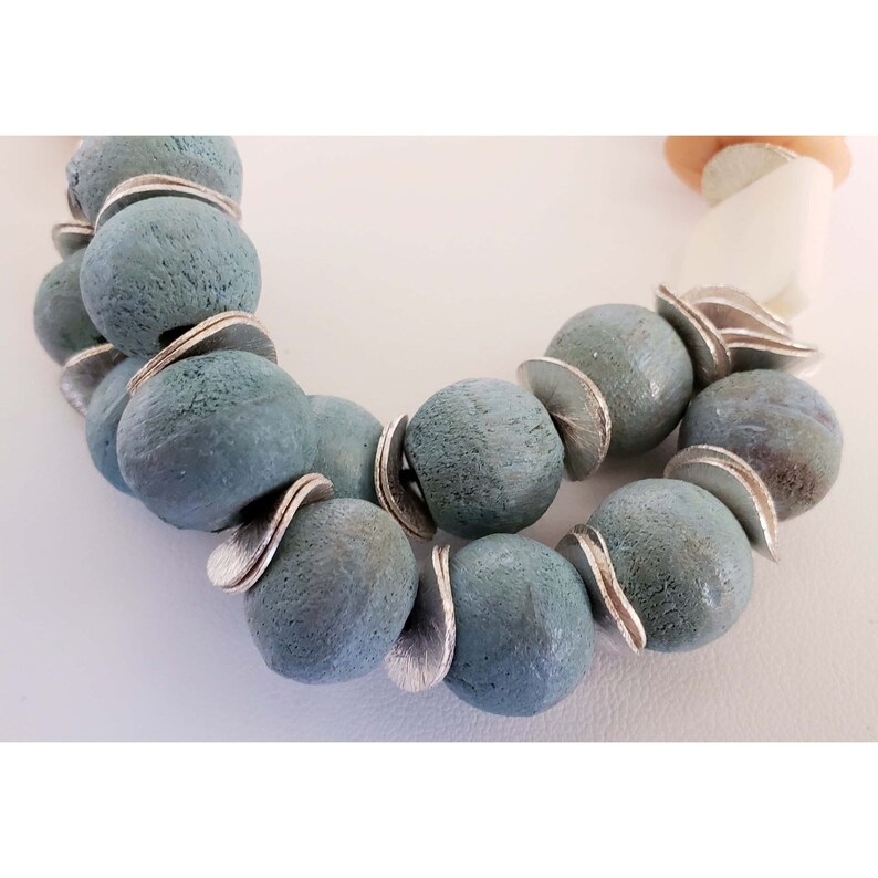 Uniquely Chic Bone and Horn Necklace Tribal Necklace Boho - Etsy