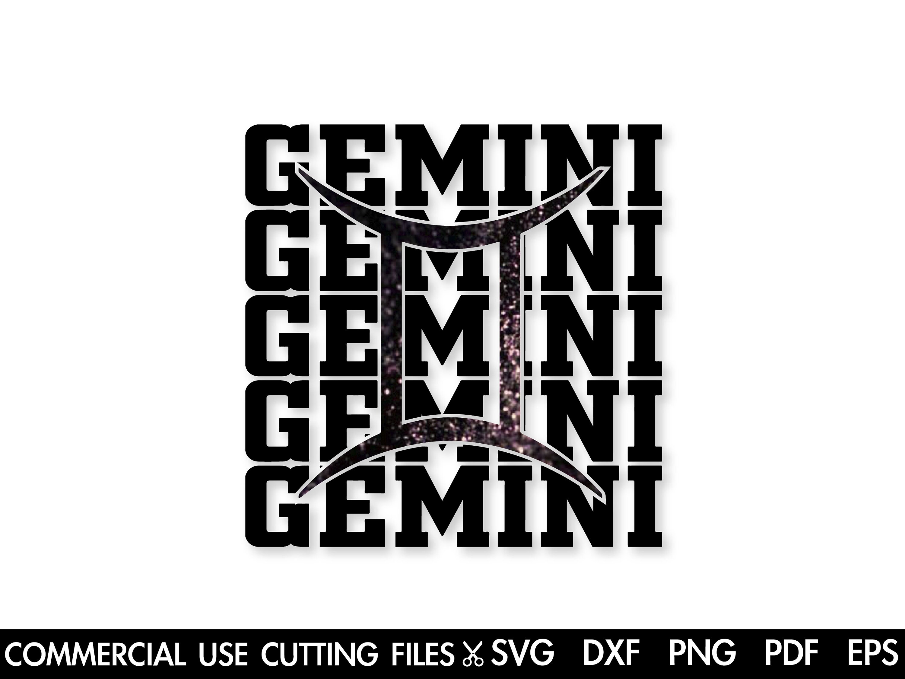 Gemini SVG Gemini Svg File Afro Svg Birthday Gift Svg May - Etsy