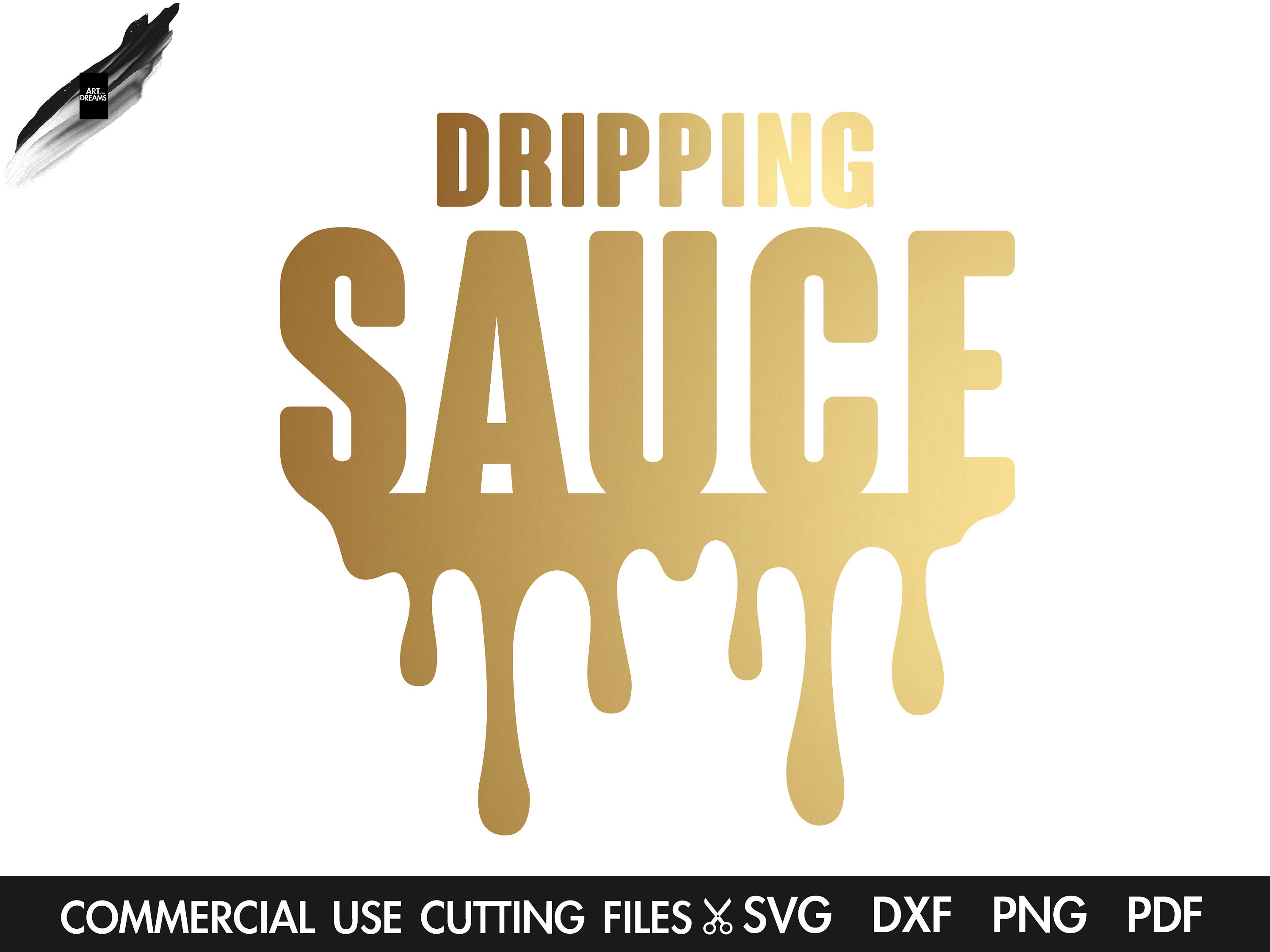 Dripping Sauce SVG Dripping Svg Melting Svg Dope Svg Afro | Etsy