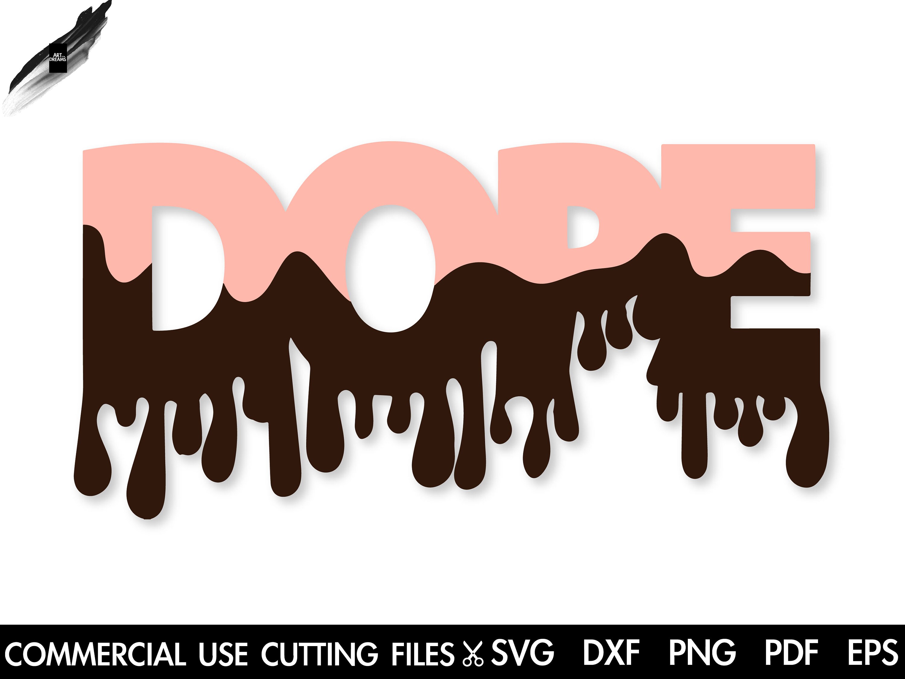Dope Svg Melting Chocolate SVG Afro Svg Dope Drip Svg - Etsy Hong Kong