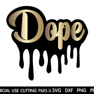 Dope Dripping Print SVG, Melanin Cut File (digital Download) - Etsy