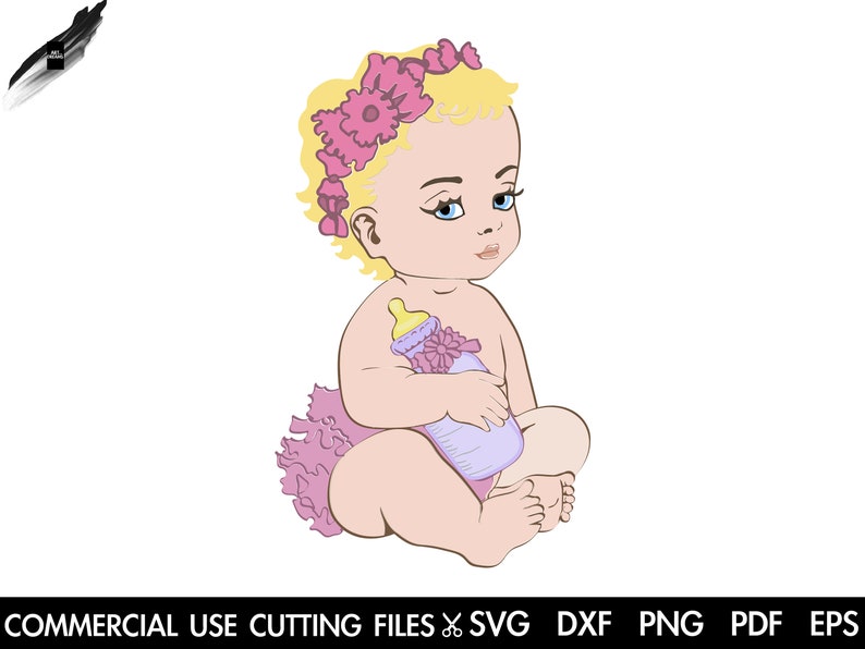 Baby Girl SVG Baby Svg Girl Svg Little Girl Svg Little - Etsy