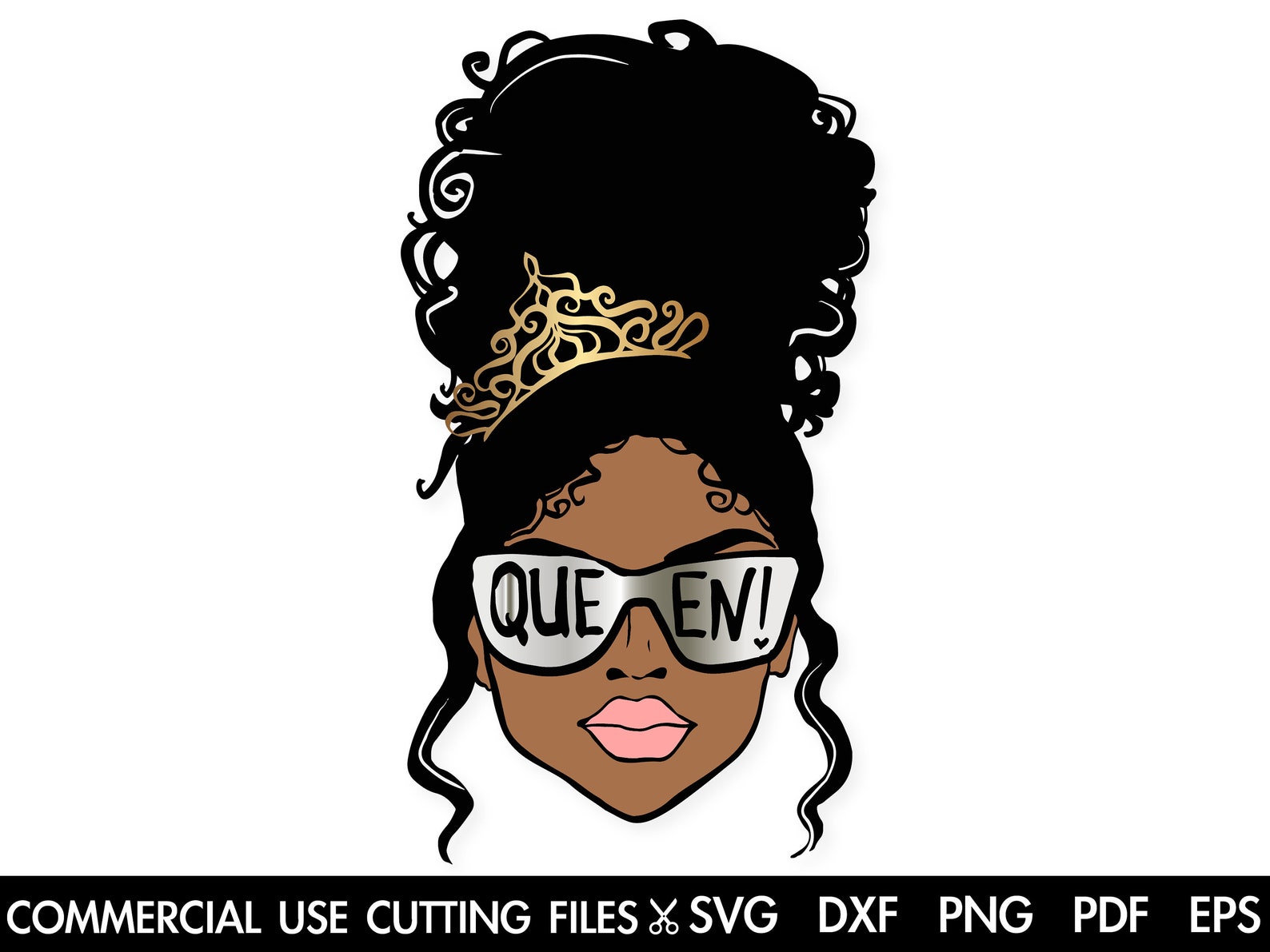 Girl SVG Queen Svg Woman Svg Black Girl Magic Black Woman - Etsy