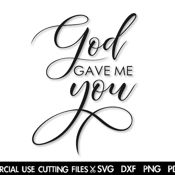 God Gave Me You - Etsy