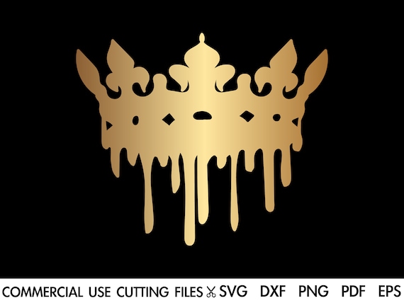 Crown SVG Drippin' Crown Svg Melanin Svg Afro Svg Dope | Etsy