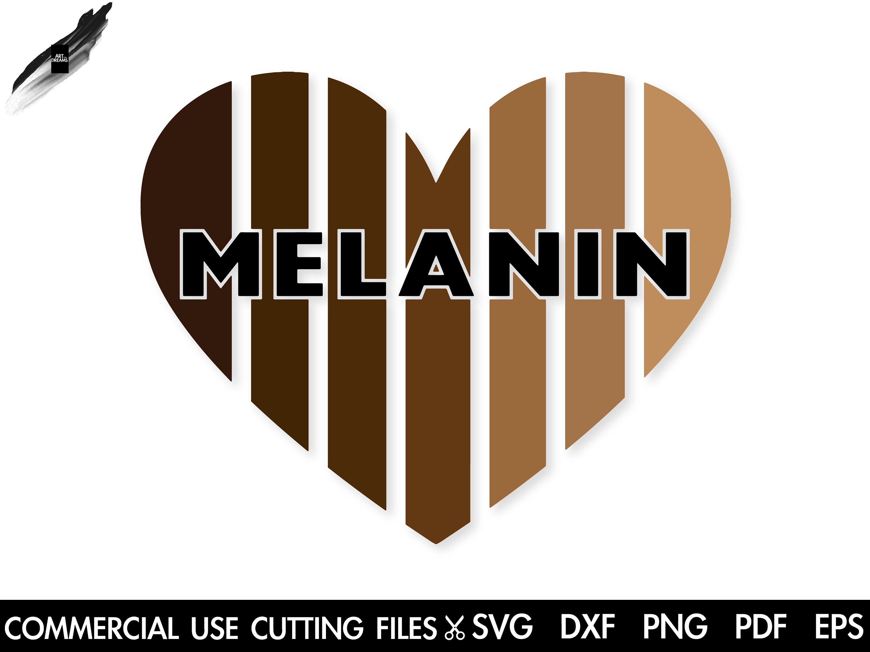 Melanin Heart SVG Melaninaire Melanin Svg Afro Svg Black | Etsy