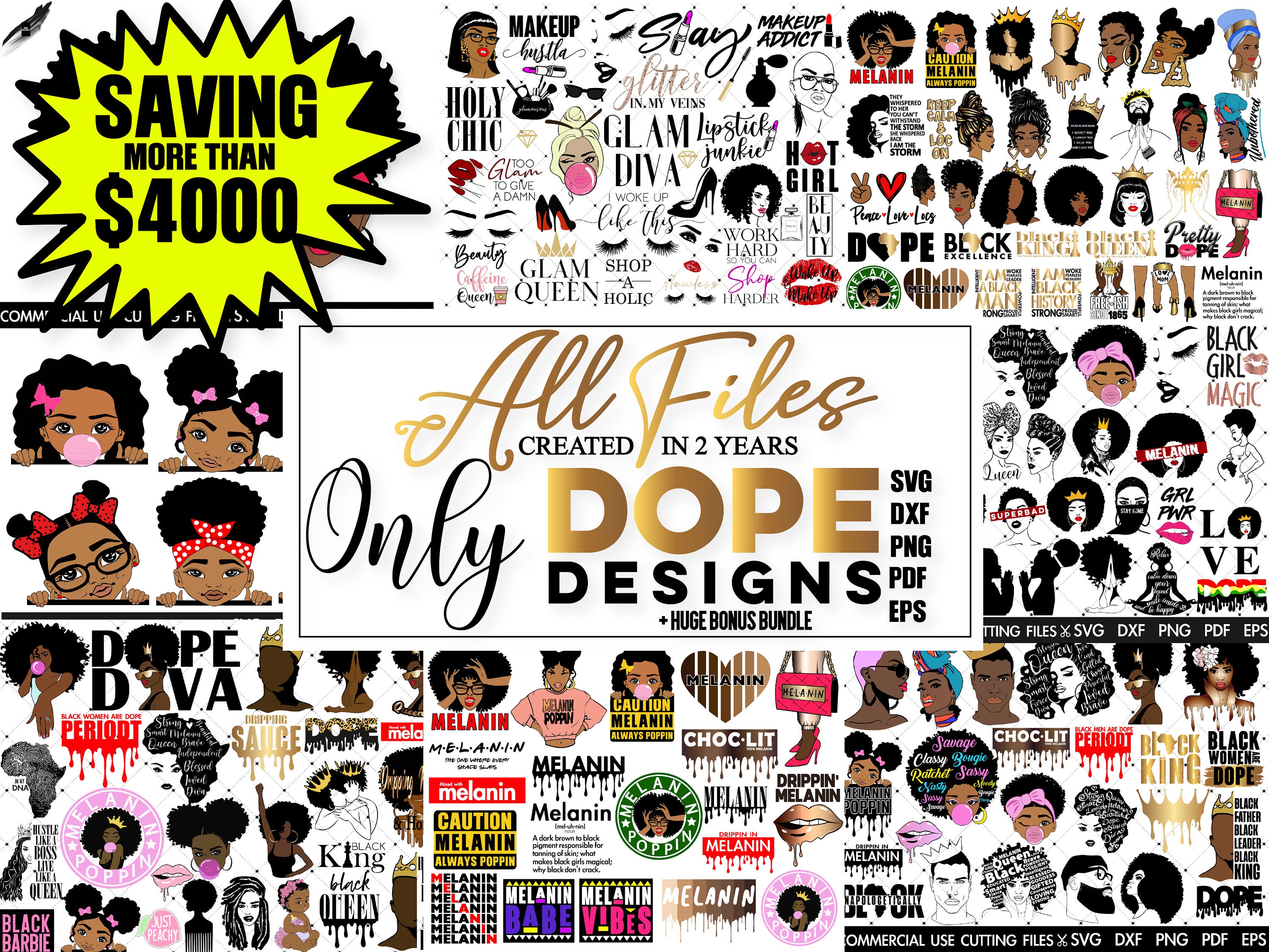 Dope SVG Dope Dripping SVG Afro Svg Black Woman Svg - Etsy Schweiz