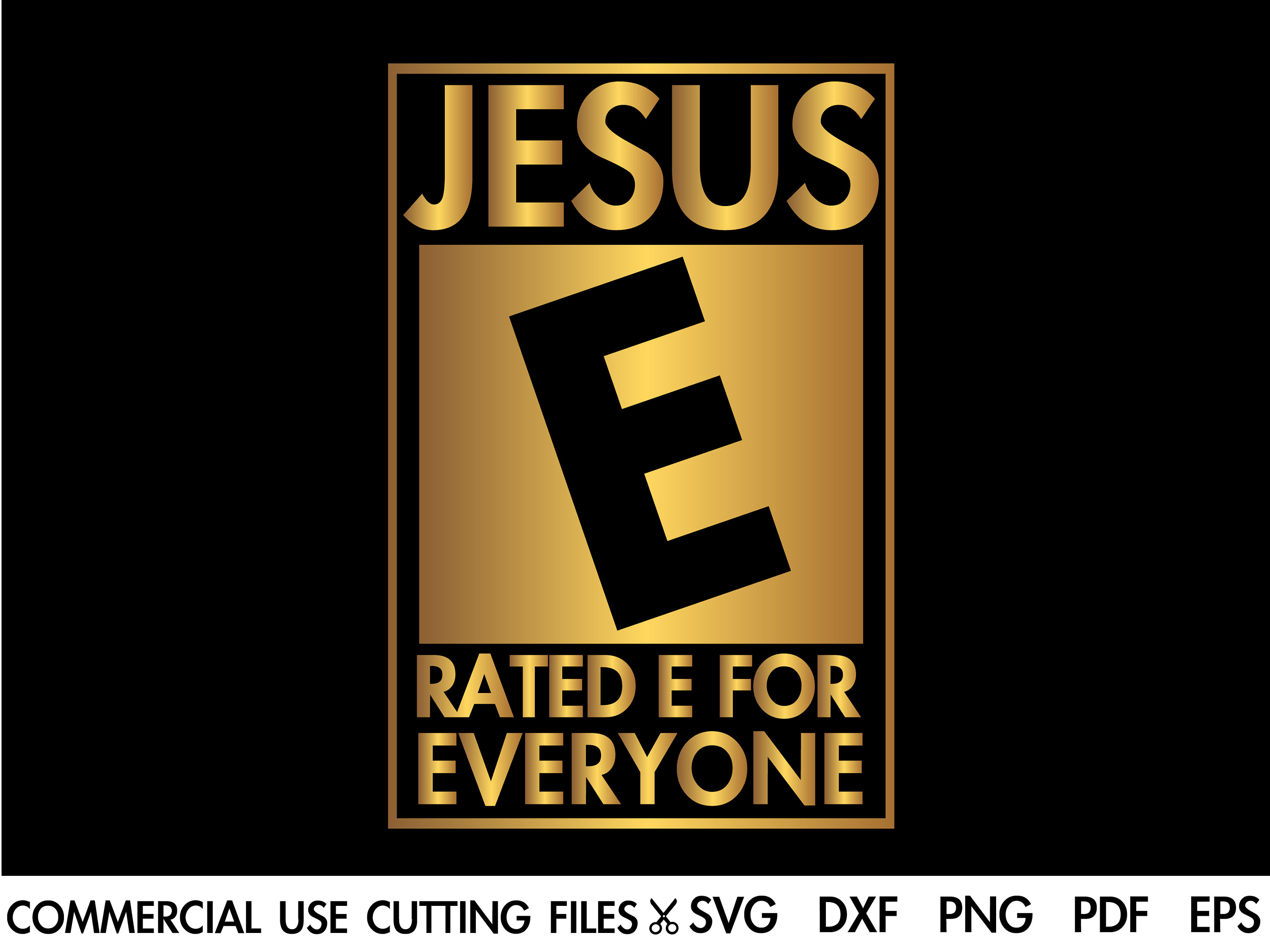Jesus Rated E for Everyone Svg Jesus Svg Inspirational Svg - Etsy UK Jesus Rated E for Everyone Svg Jesus Svg Inspirational Svg - Etsy UK