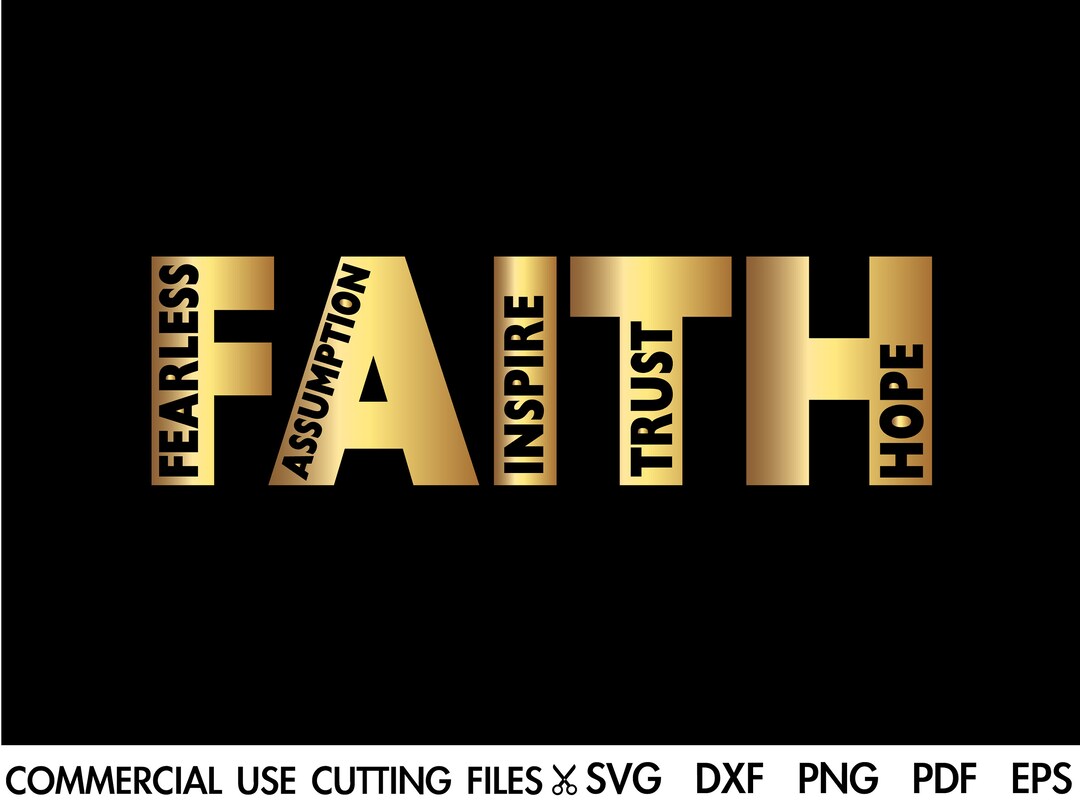 Faith SVG, Hope SVG, Jesus Svg, God Svg, Blessed Svg, Christian Svg ...