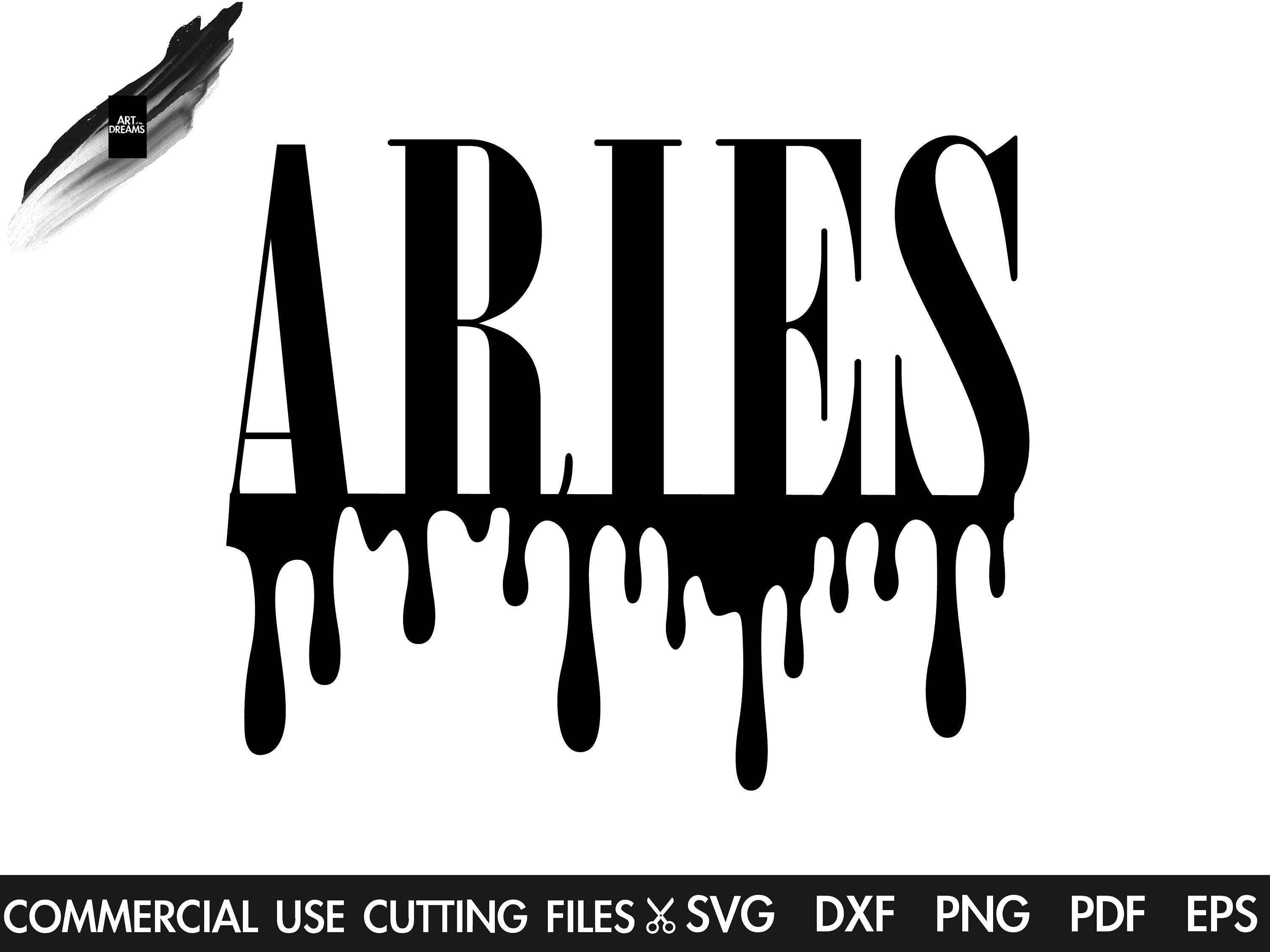 ARIES SVG Aries Png File Birthday Gift Svg March April - Etsy