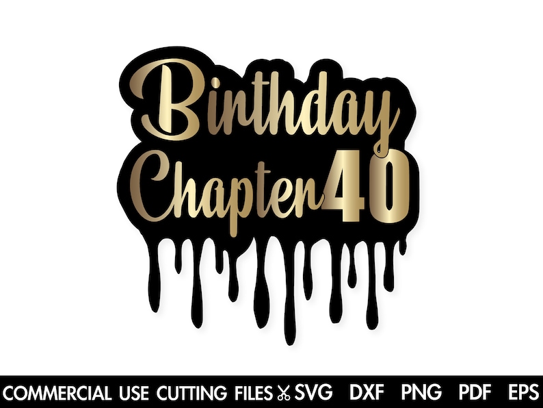 Birthday Chapter 40 SVG Birthday Princess SVG Birthday Queen - Etsy