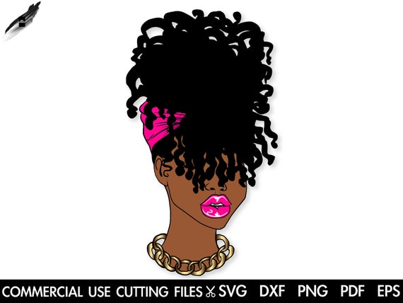 Craft Supplies & Tools Paper, Party & Kids beauty brains and locs svg ...