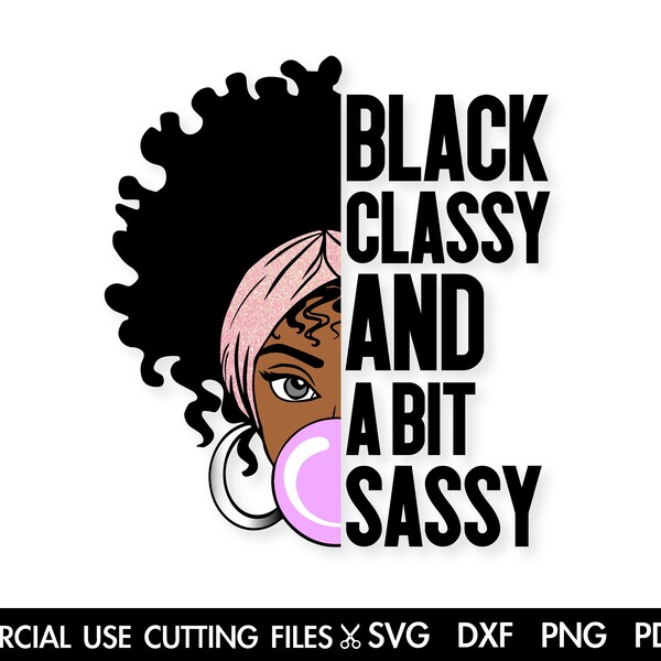 Sassy Black Girl Clip Art Etsy 7166